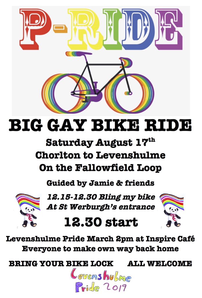 Big Gay Bike Ride – Levenshulme Pride